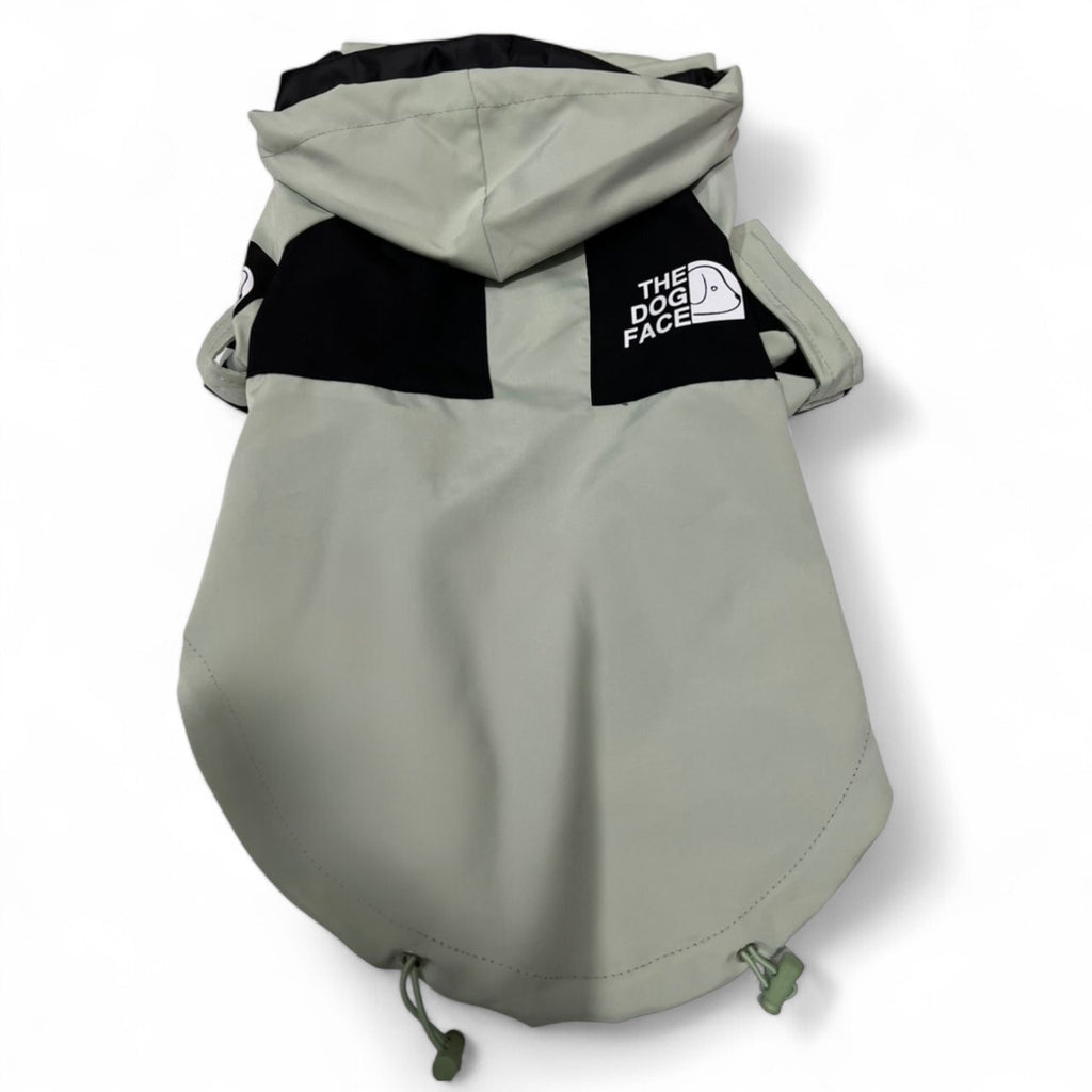 The Dog Face Padded Jacket - Mint Greent | Wind / Rain Proof Dog ...